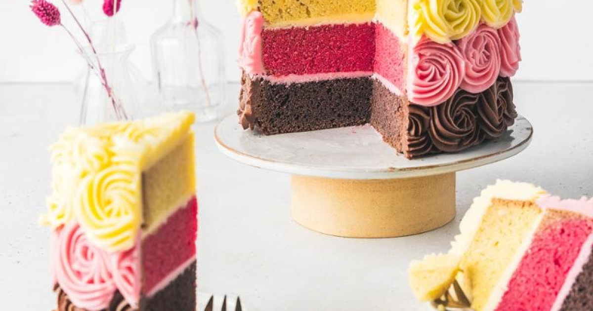 Neapolský růžový dort - Kuchyňský robot Tefal i-Coach Touch s váhou ...