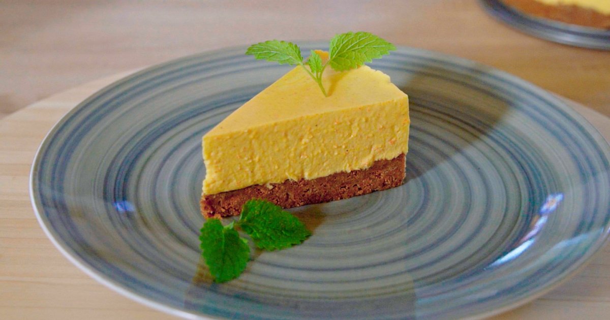 Dýňový cheesecake nepečený #TefalPodzimniRecepty | Blog Tefal.cz